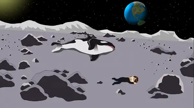 Тот же кит 35 лет спустя | Пикабу