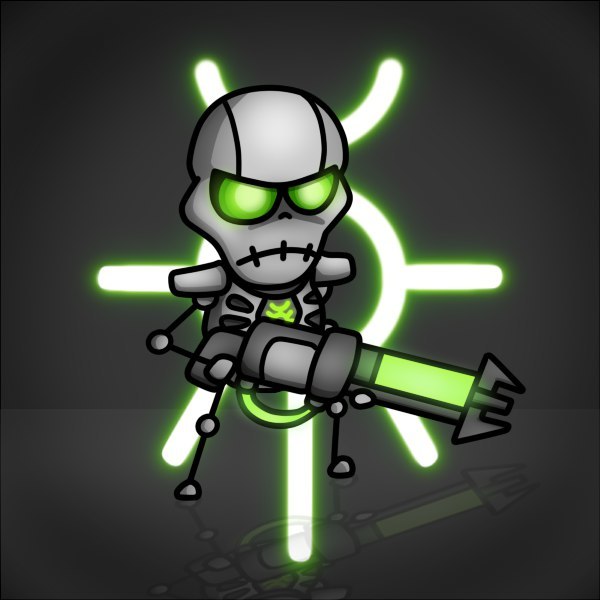 Carbot style W40K Necrons | Пикабу