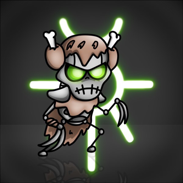 Carbot style W40K Necrons | Пикабу