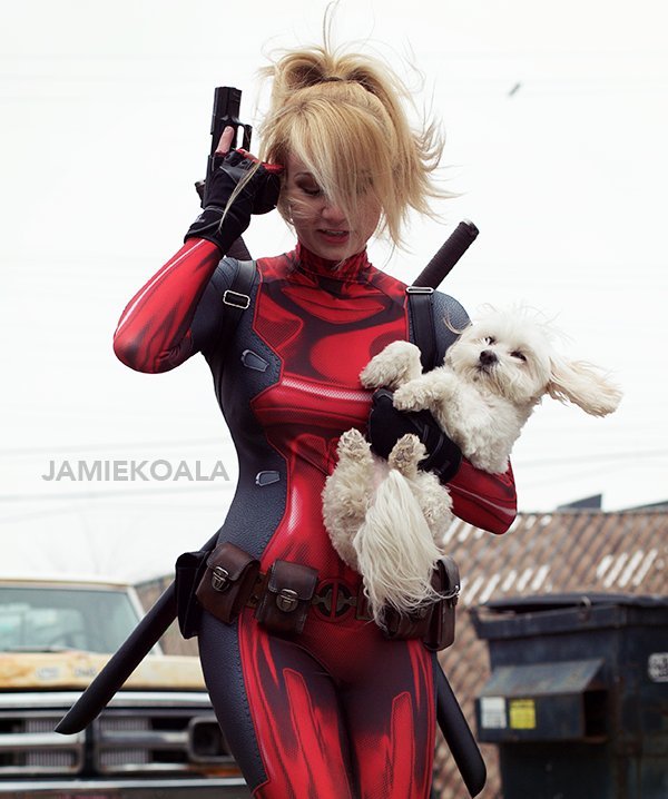 Deadpool(girl) - by - Jamie Koala | Пикабу