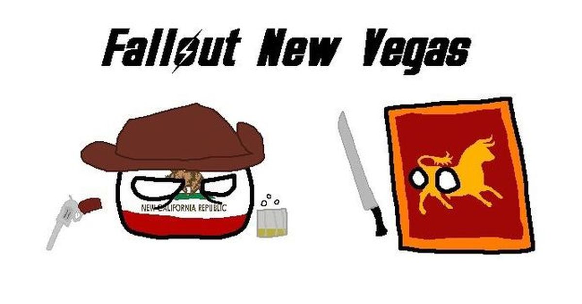 Countryballs в стиле Fallout | Пикабу