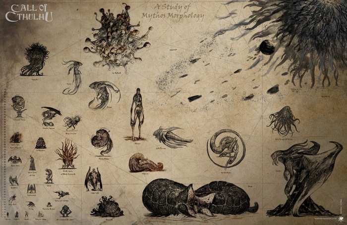 Lovecraft Bestiary (Третья часть) | Пикабу