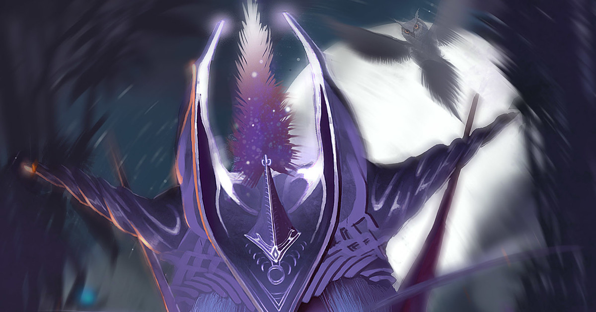 Night Lights of Suramar by Ksandork Arts | Пикабу