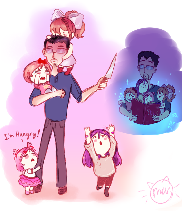 Dad Salvato and his four precious daughters | Пикабу