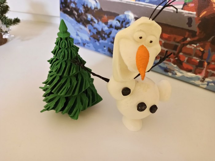 Новогодняя 3d печать)) - 31.12.19 02:40 | Пикабу