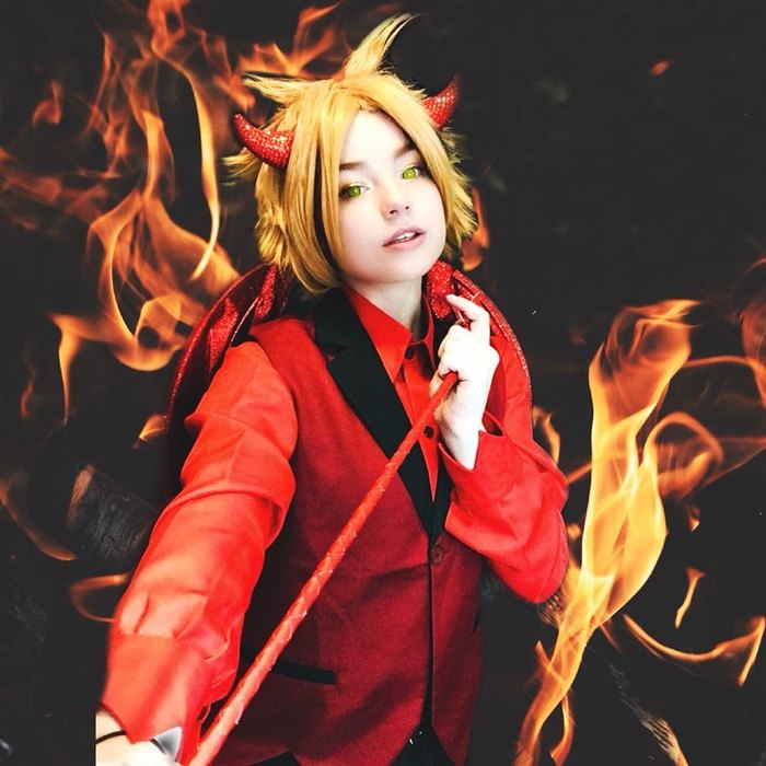 2 персонажа в одном, или @chaotic.cosplay | Пикабу