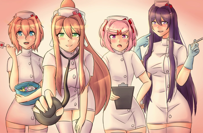 Doki doki nurse club | Пикабу