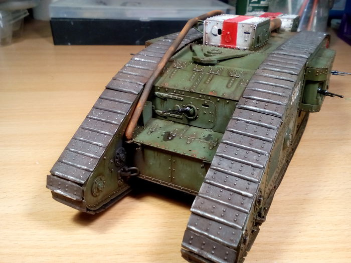 Mk.V Composite, Interus, 1/35. Заметки по сборке | Пикабу