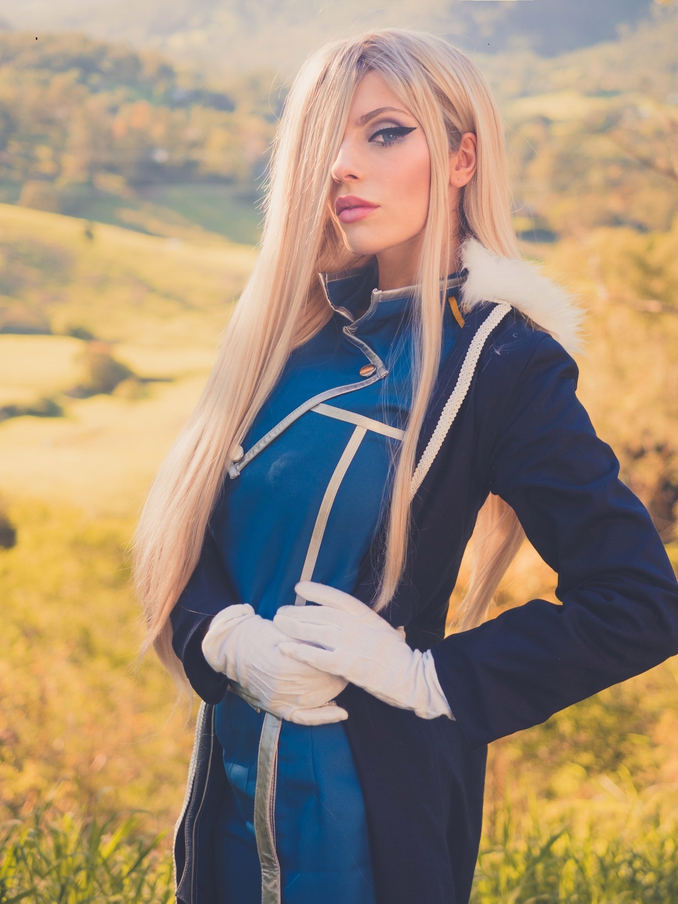 Katyuska Moonfox - Mira Armstrong from FMA cosplay | Пикабу