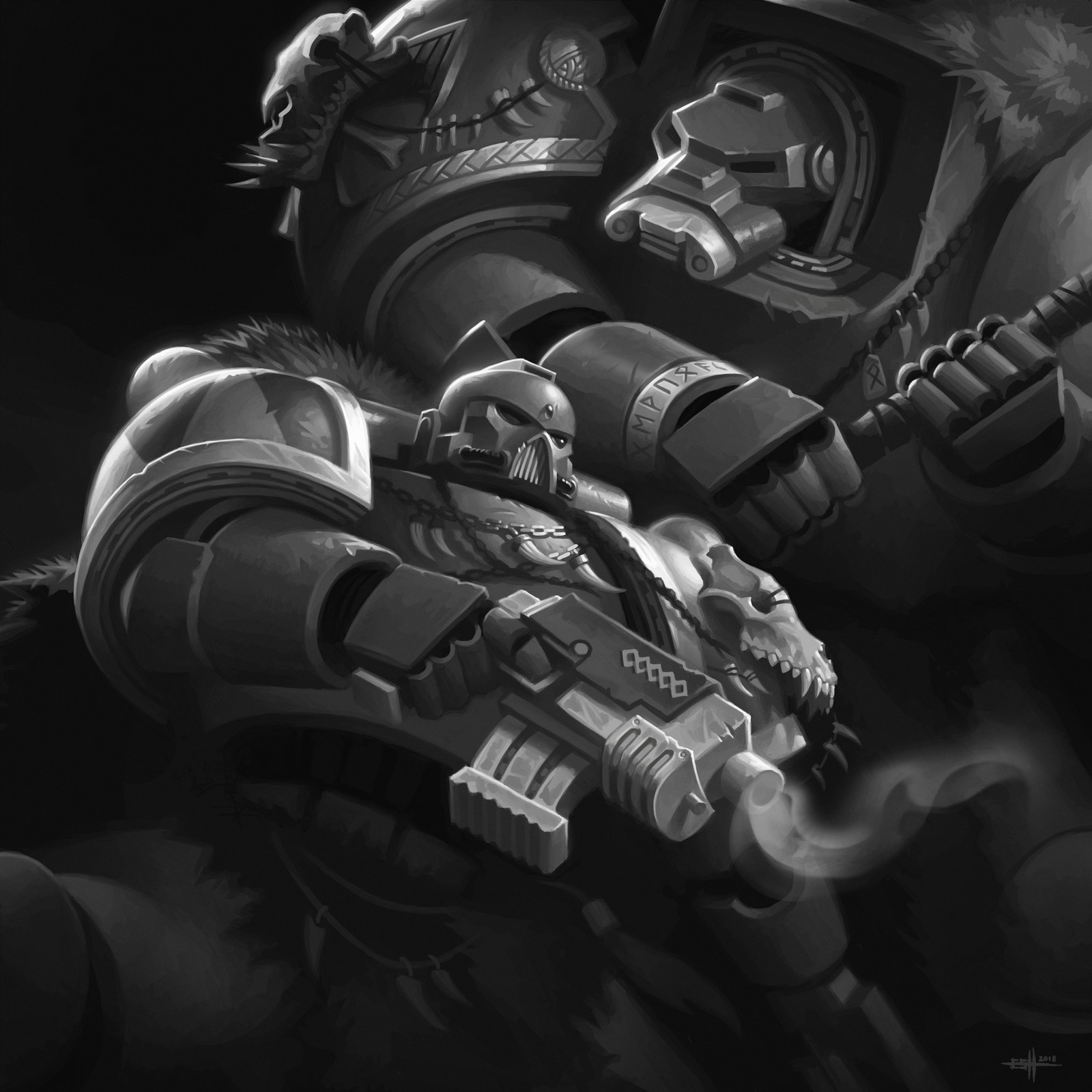 Space Wolves | Пикабу