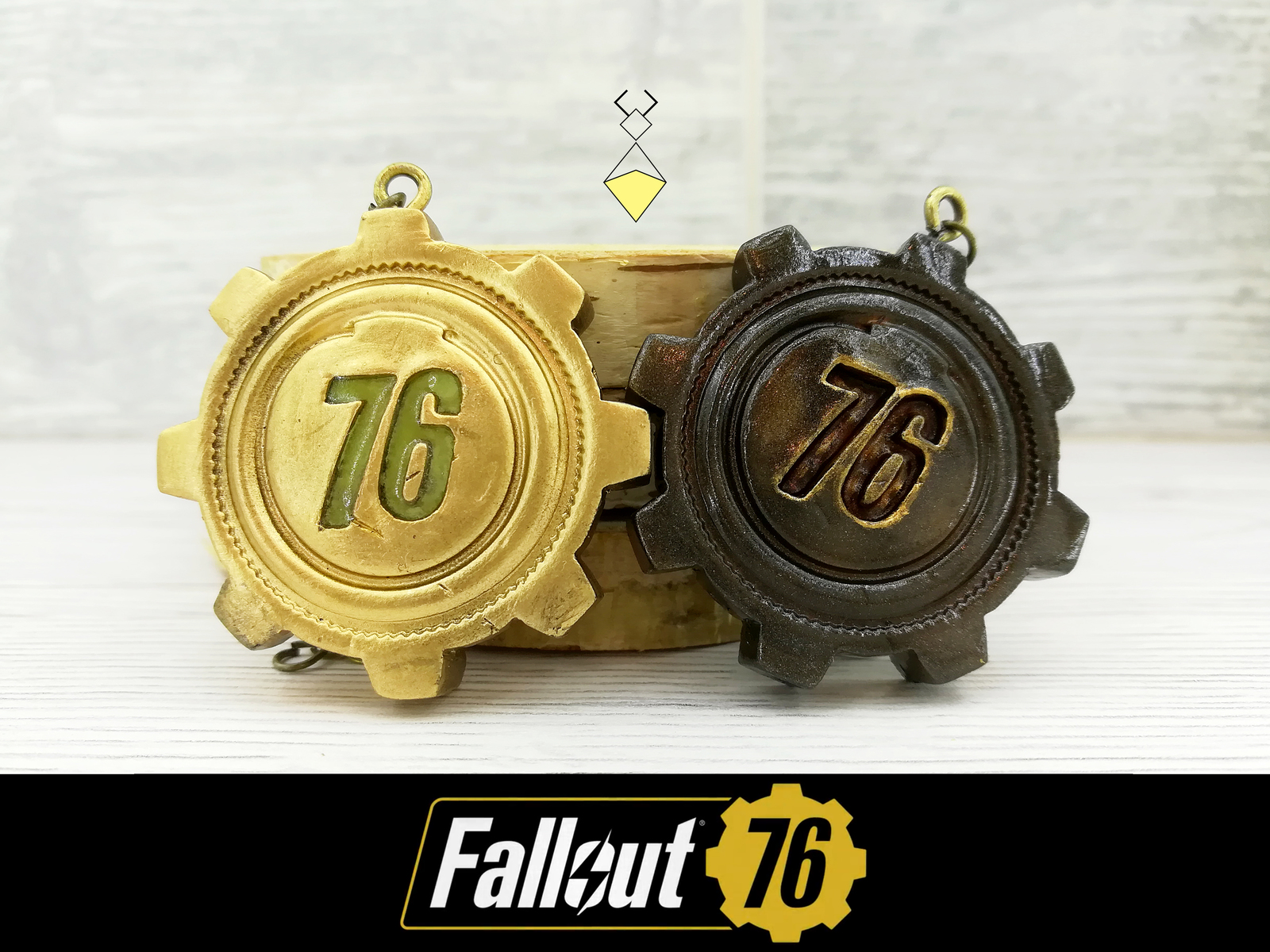 Fallout 76 брелок | Пикабу