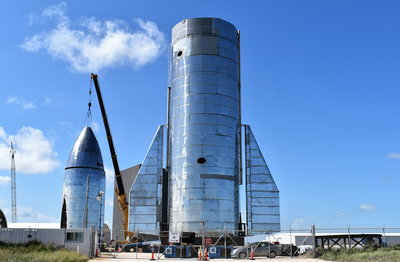 Прогресс в сборке Starship MK1 - 27.09.19 00:41 | Пикабу