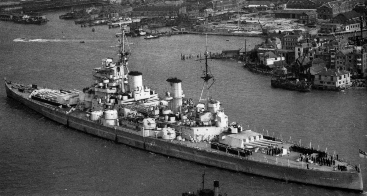Энциклопедия флота. HMS King George V | Пикабу