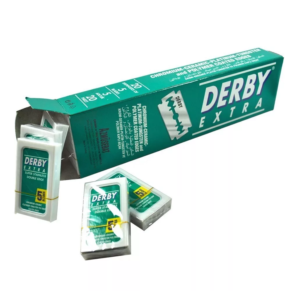 Лезвия для бритья Derby Extra | Пикабу