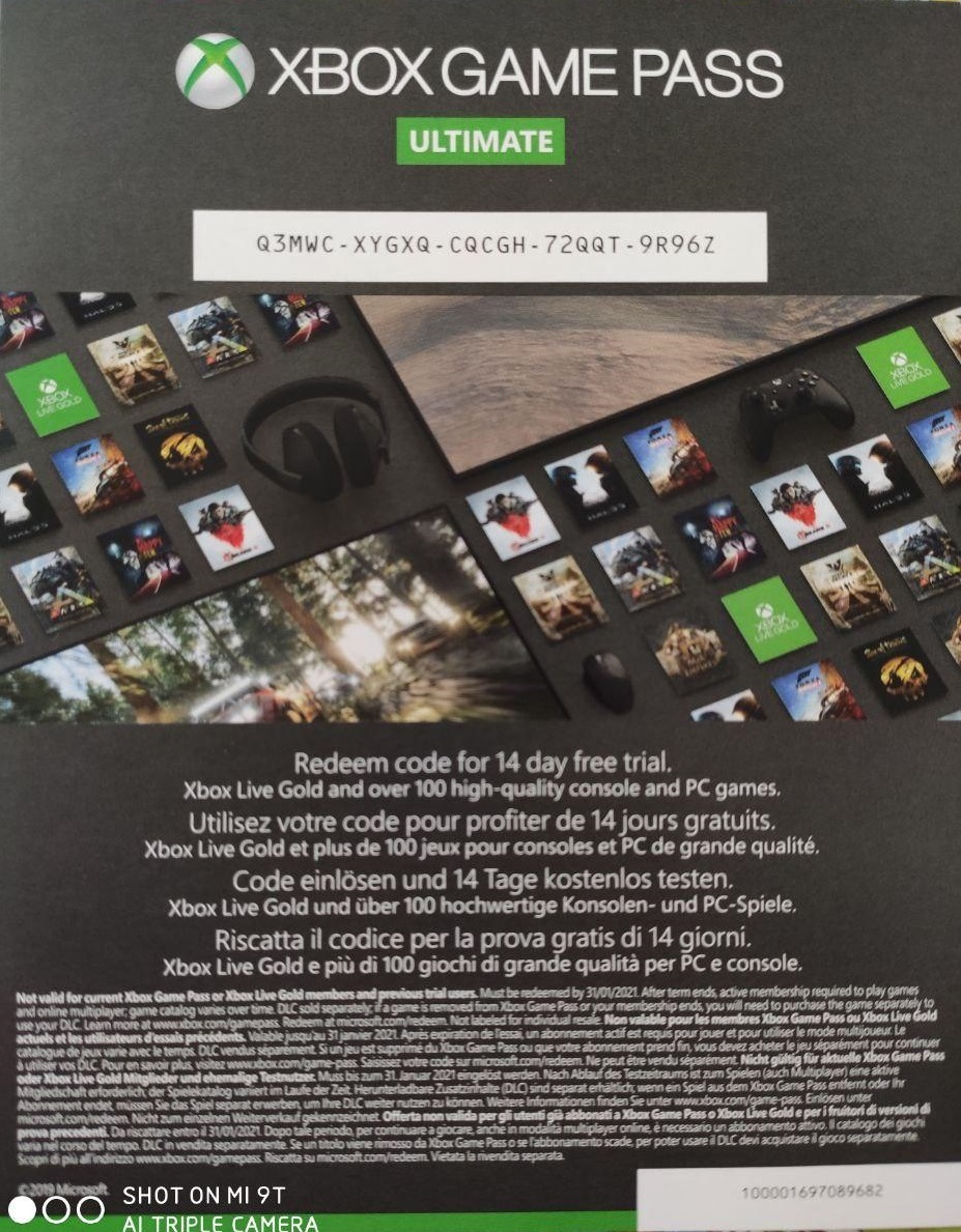 Отдам xbox game pass | Пикабу