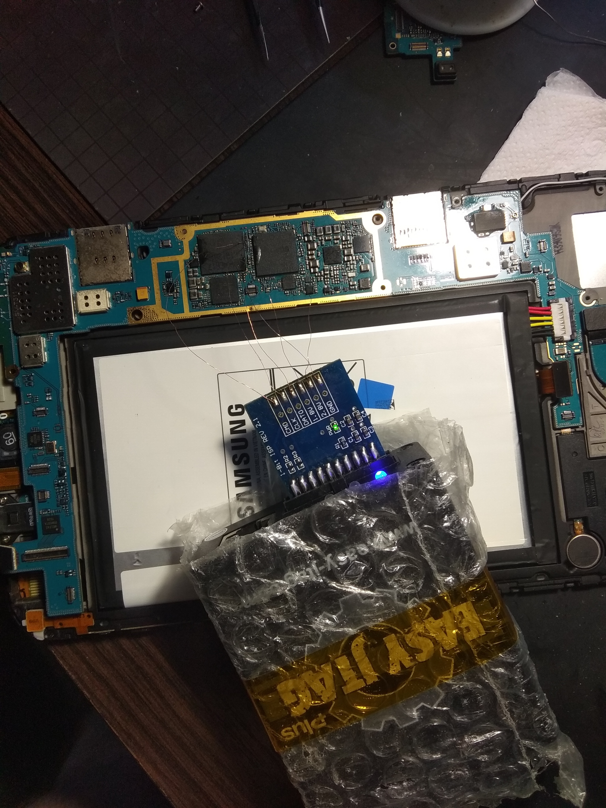 Замена Emmc на планшете Samsung t311 - 13.09.20 12:48 | Пикабу