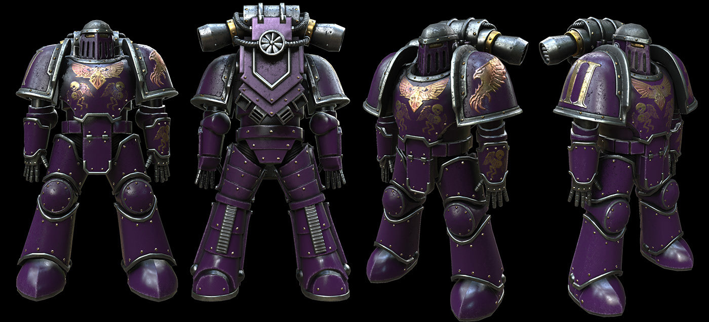 Horus Heresy: SM MK3 Armor | Пикабу