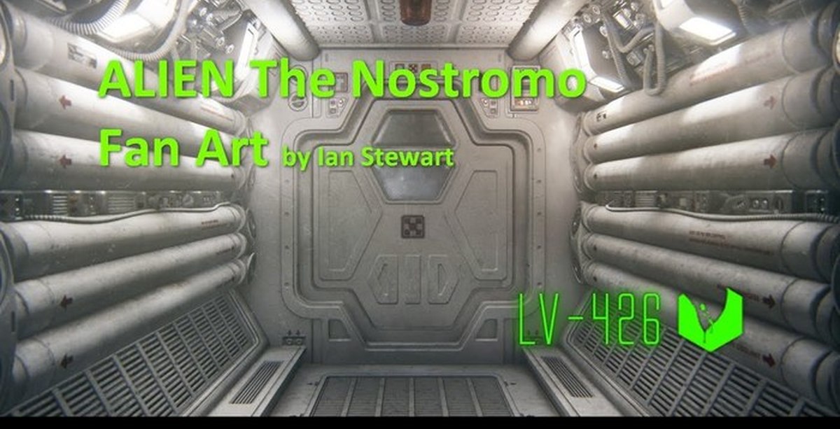 ALIEN The Nostromo Fan Art - 17.07.18 12:57 | Пикабу