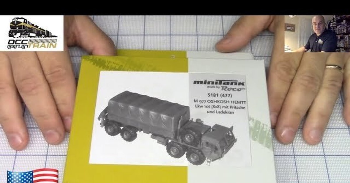 Стендовое моделирование. Стрим. Обзор ROCO H0 Scale Minitank M978 ...